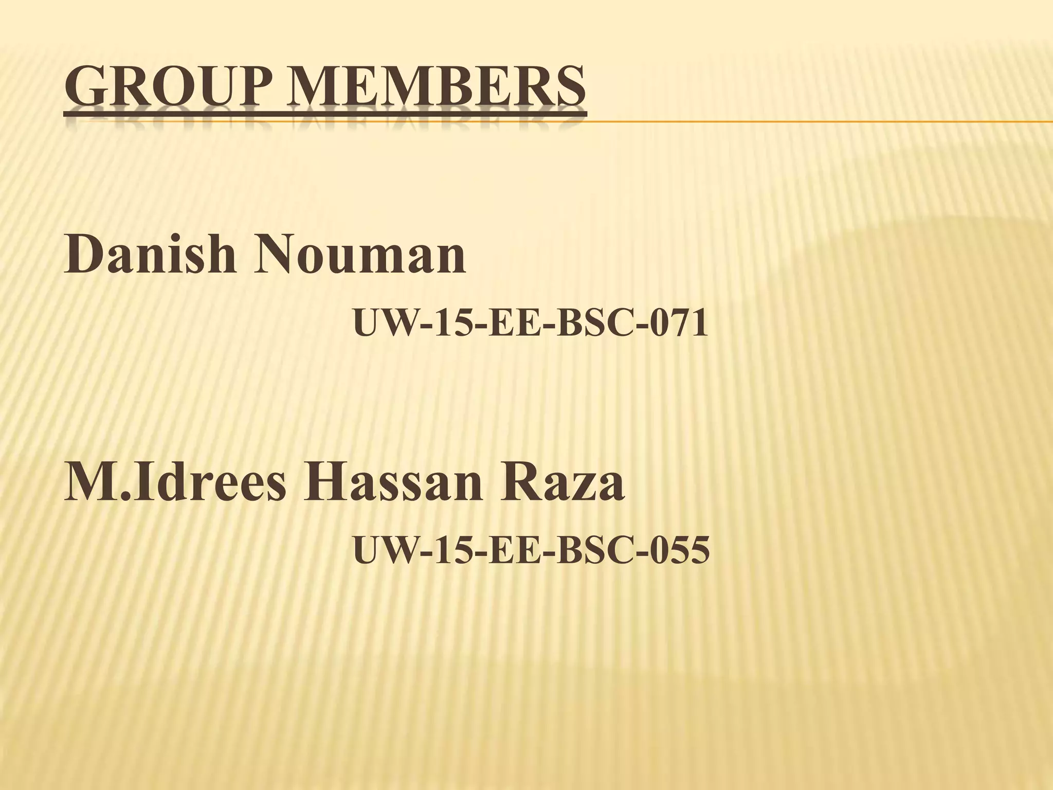 Arduino ohm meter by Engr.Danish Nouman | PPTX