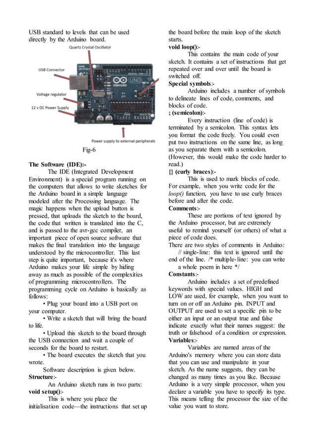 Arduino PAPER ABOUT INTRODUCTION | DOCX