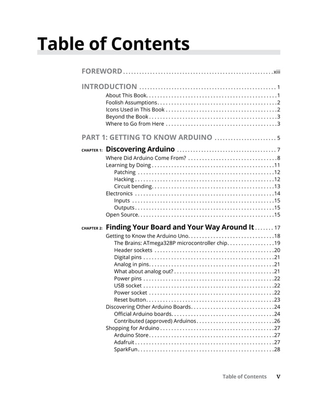 Arduino Arduino Para Dummies 2 Edición Por Wiley Brand Parte 1 Pdf