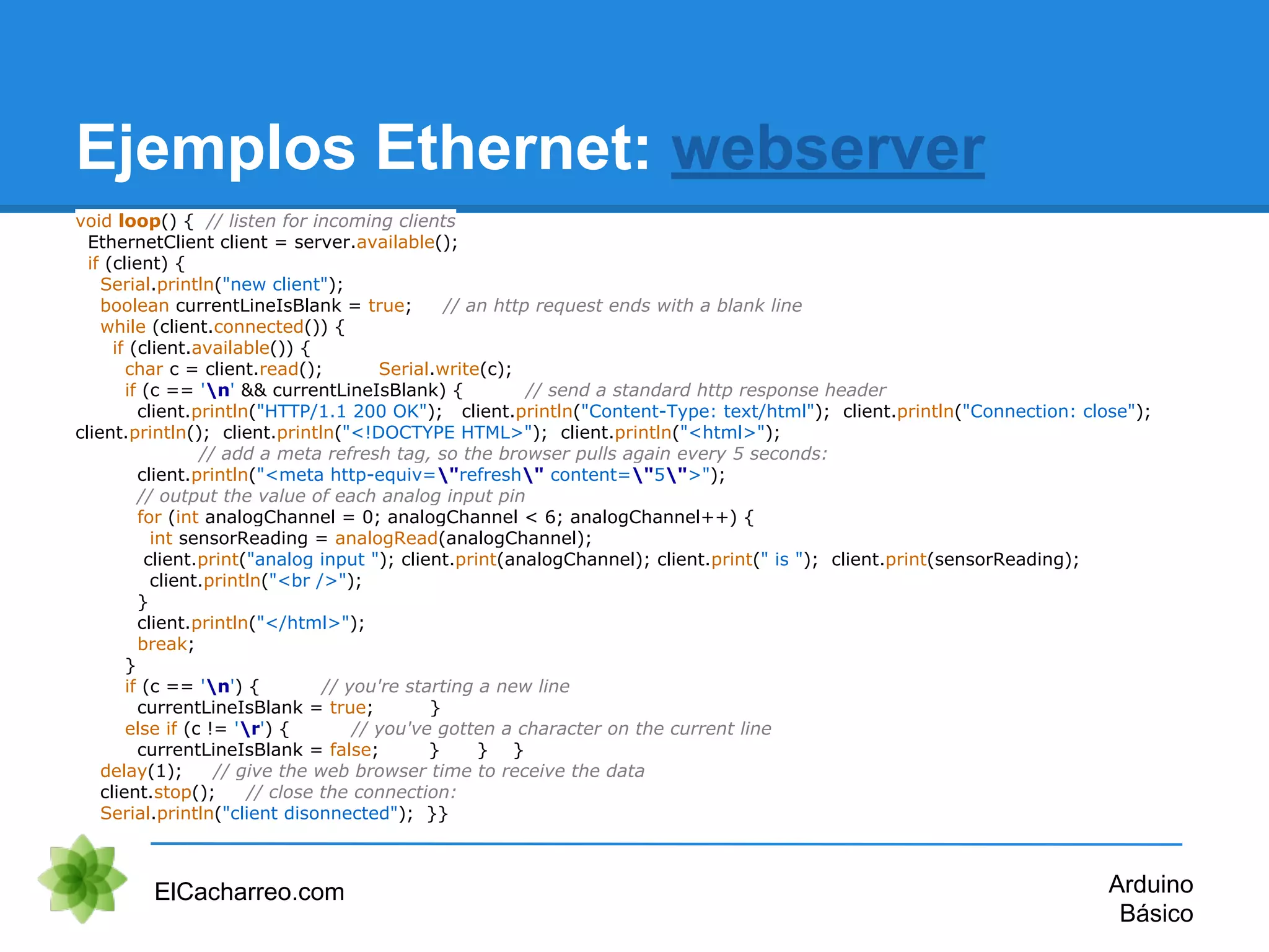 Arduino práctico ethernet | PDF | Computer Networking | Computing