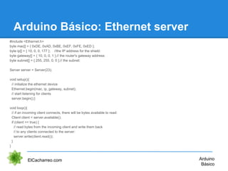 Arduino práctico ethernet | PDF | Computer Networking | Computing
