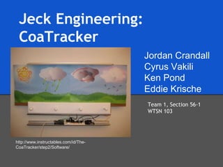 Arduino Smart Weather Coat Rack | PPTX