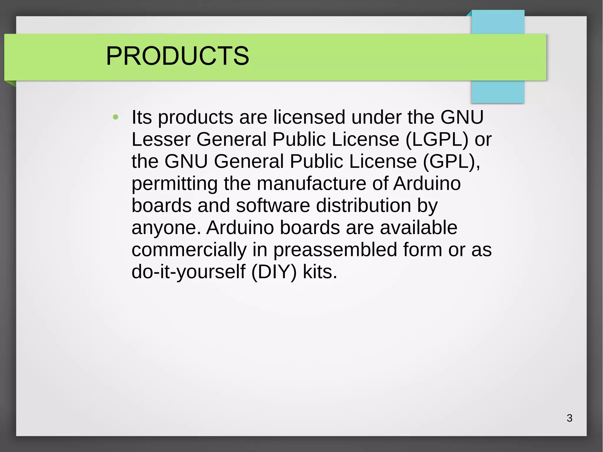 Arduino Presentation Ppt