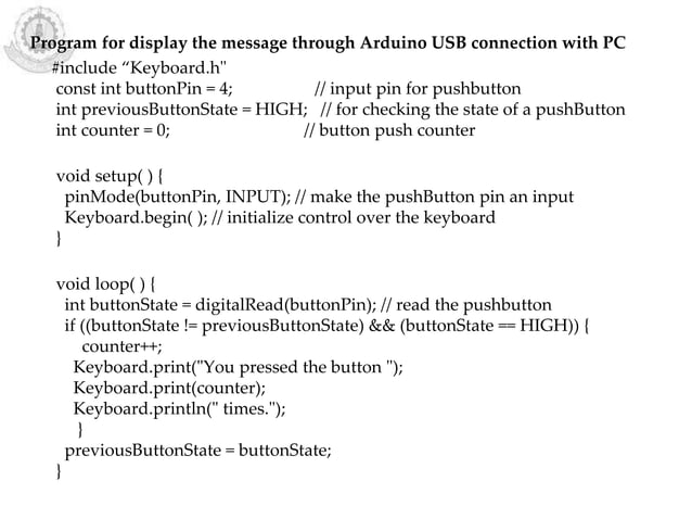 Arduino Programming Ppt