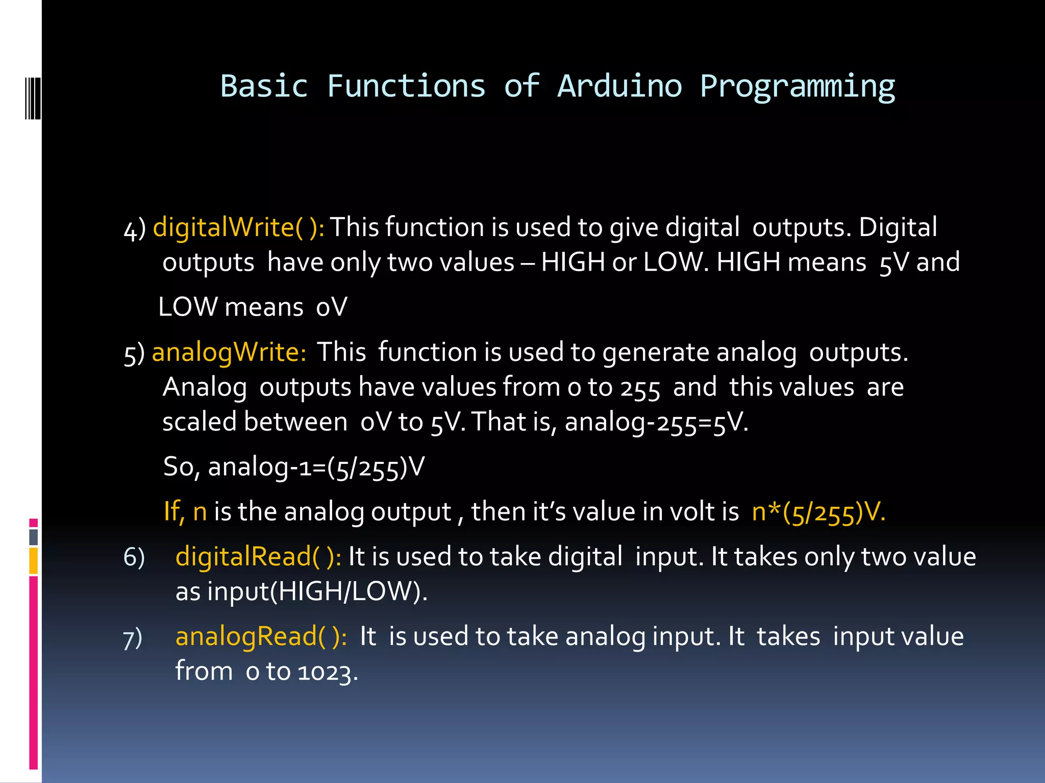 Arduino Programming Ppt 2090