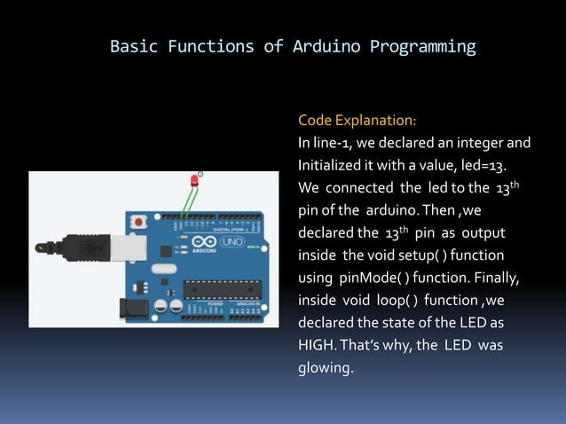 Arduino programming | PPT