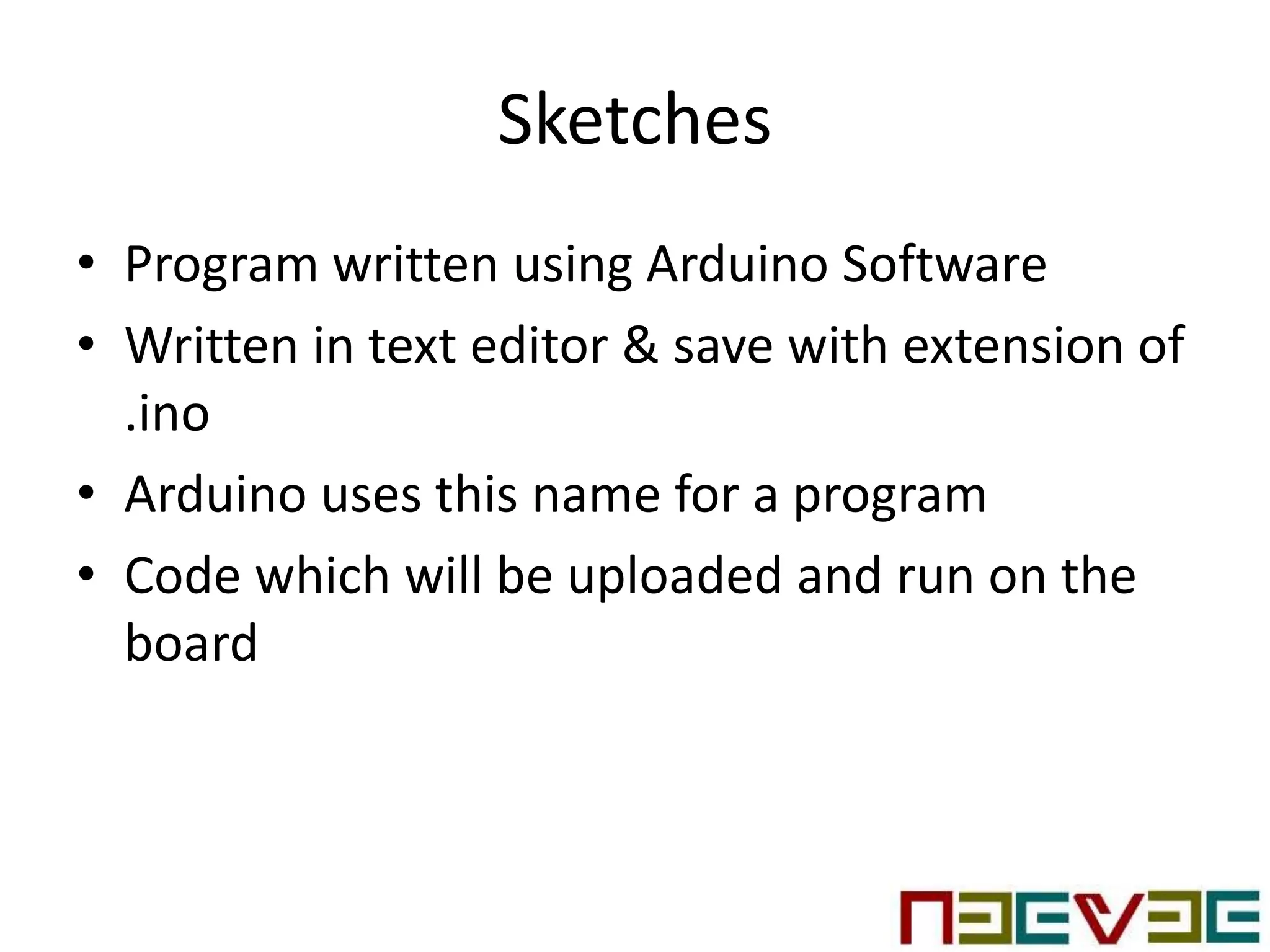 Arduino Programming Brief Introduction Ppt 
