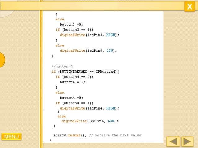 Manual Wireless Control with ( use arduino Uno &IRKit Application chiller model) | PPTX