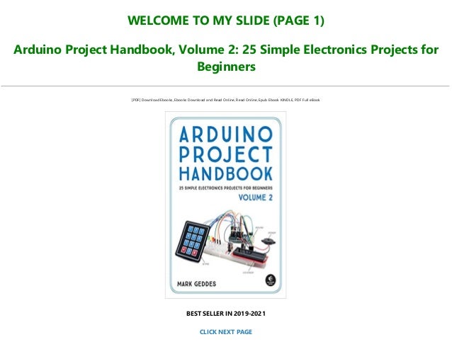 [pdf] Arduino Project Handbook Volume 2 25 Simple Electronics