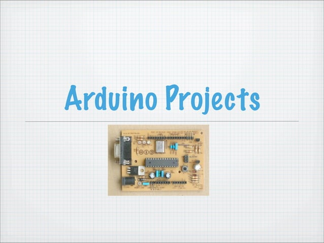 Arduino Projects | PDF