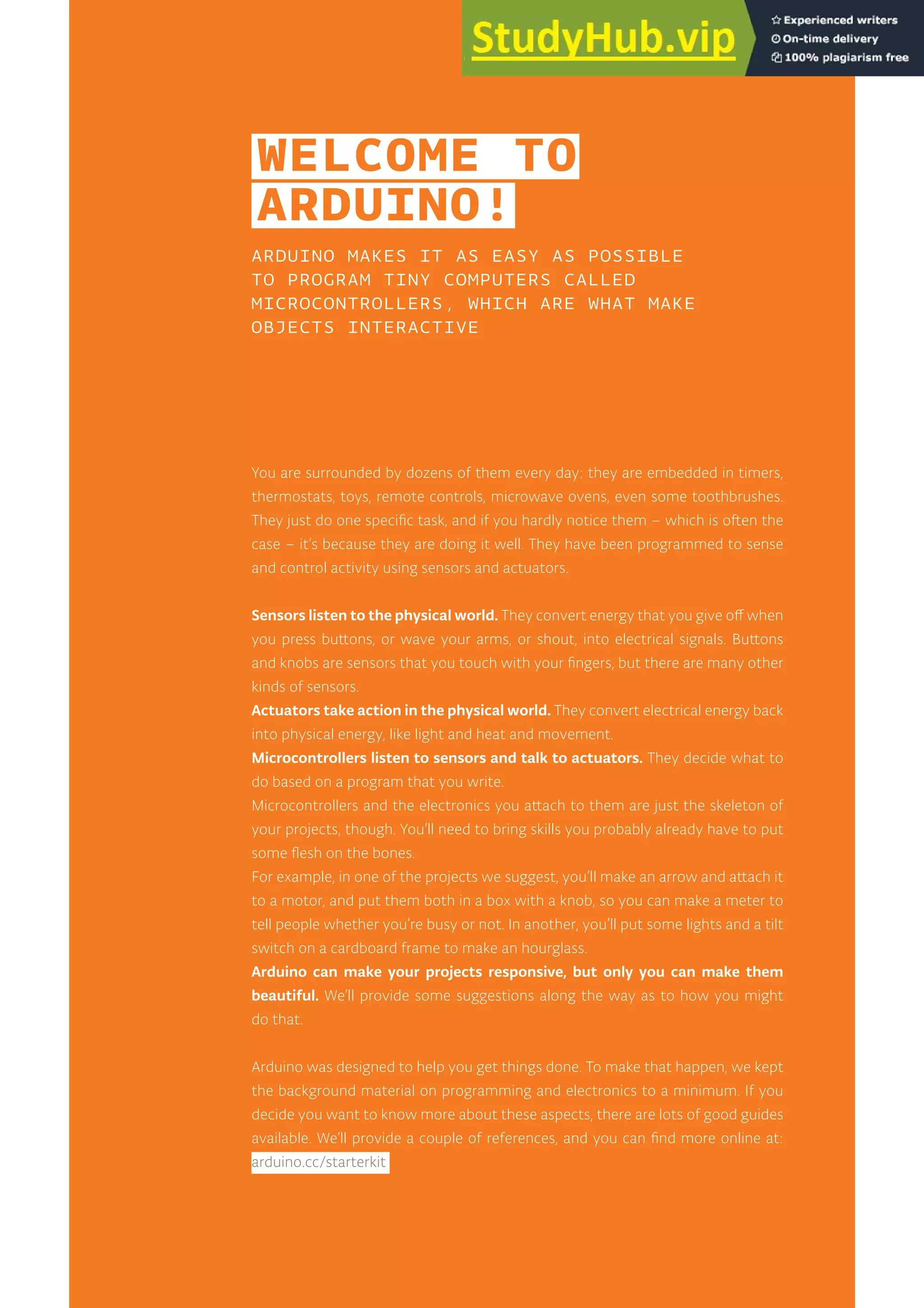 ARDUINO PROJECTS BOOK | PDF