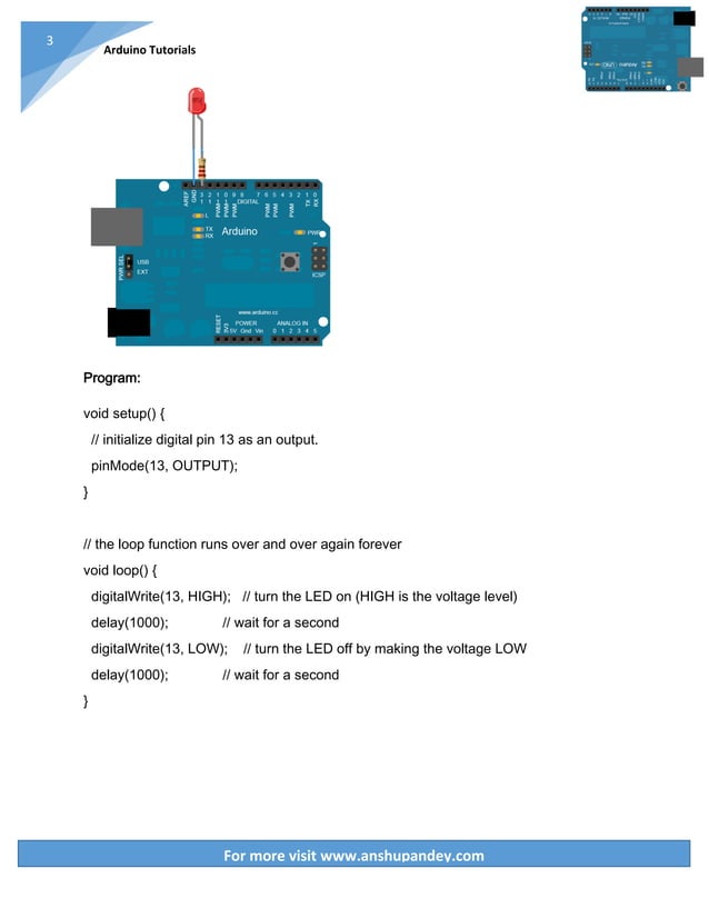 Arduino Projects And Tutorials Pdf