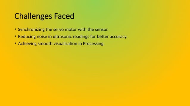Arduino Radar System using Arduino Uno board | PPTX