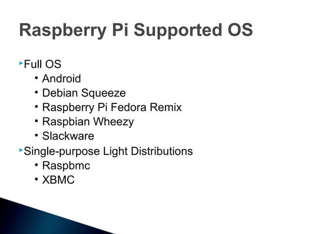 Introduction to Arduino & Raspberry Pi | PPT