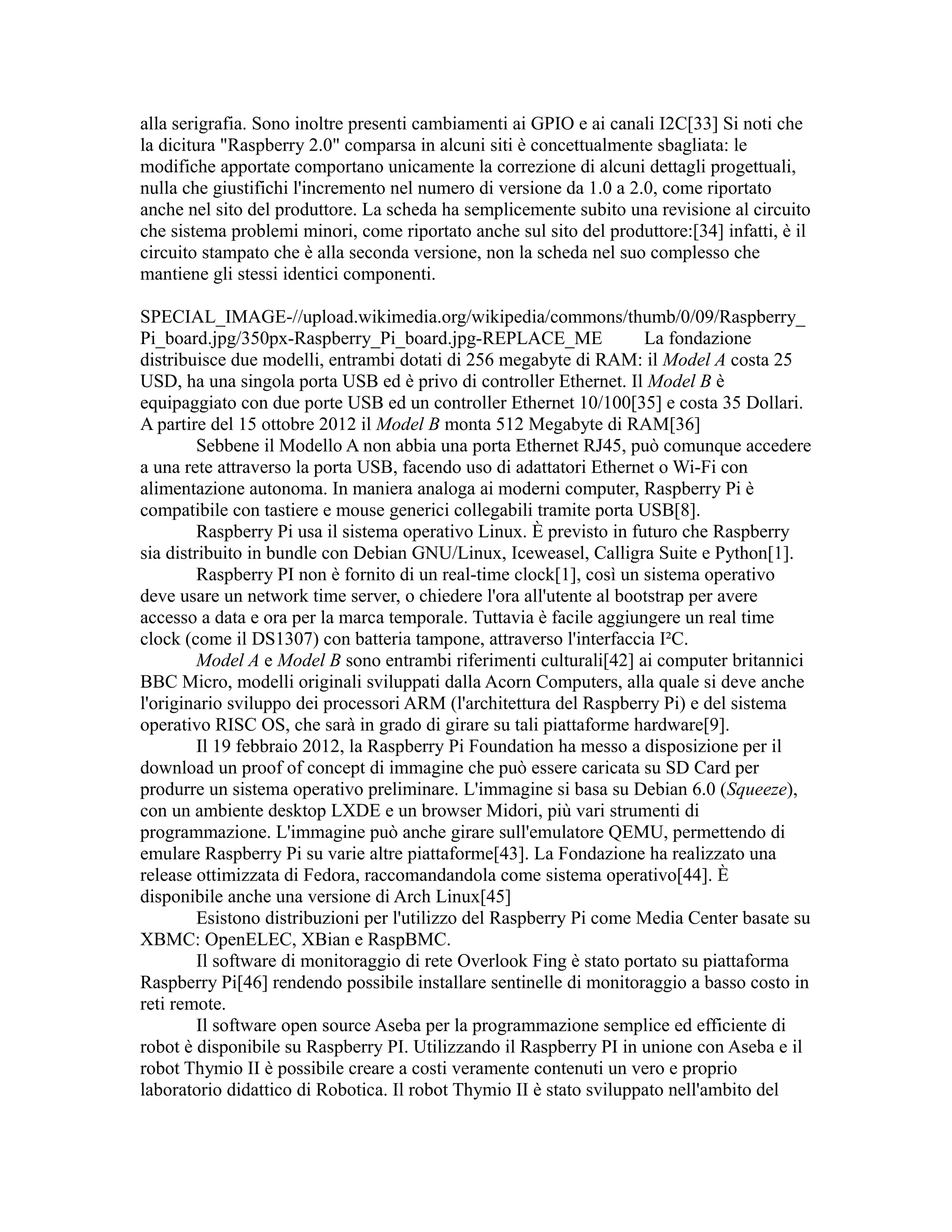 Arduino&raspberry pi - Un connubio vincente | PDF