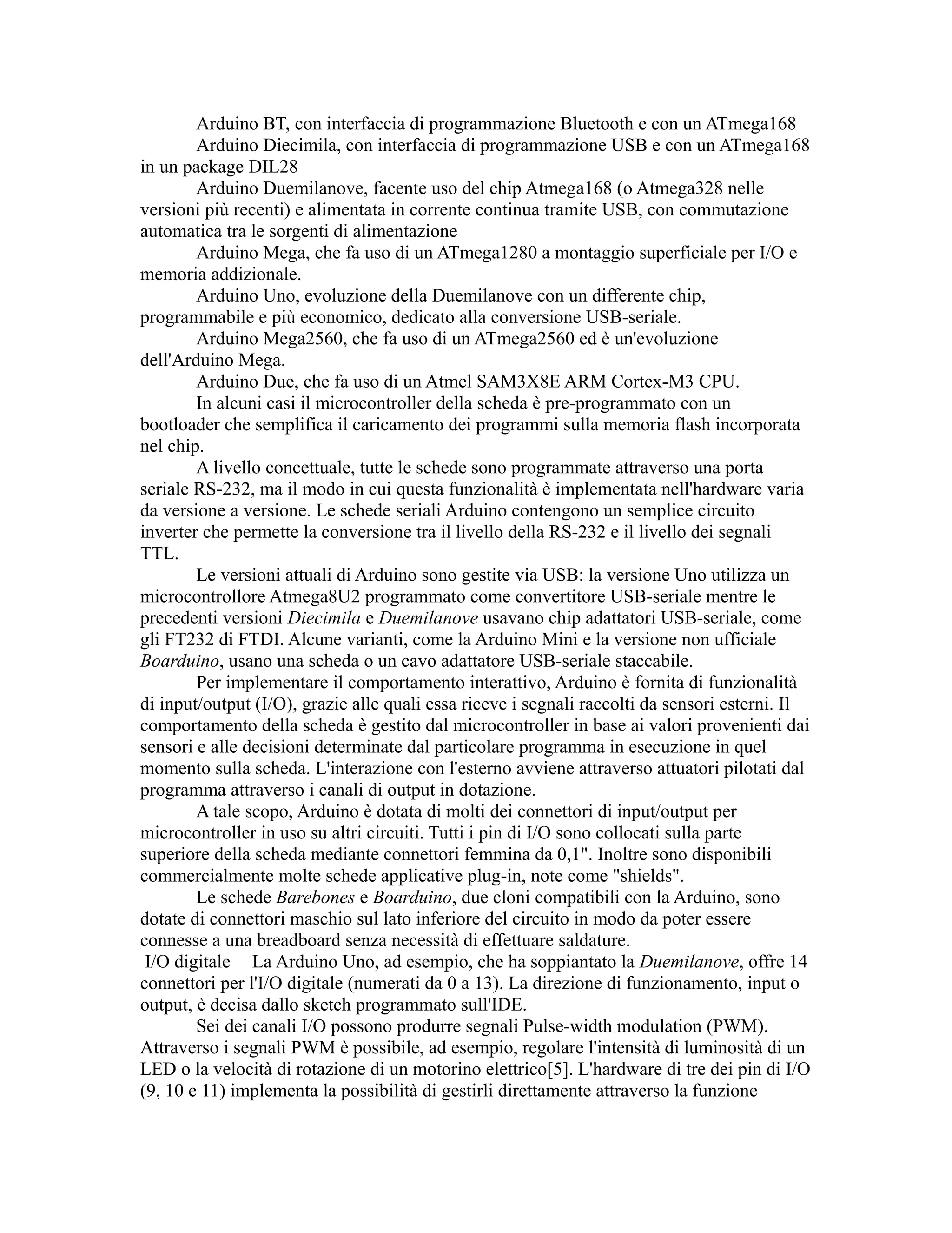 Arduino&raspberry pi - Un connubio vincente | PDF