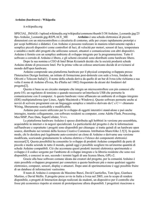 Arduino And Raspberry Pi Un Connubio Stimolante Pdf 0724