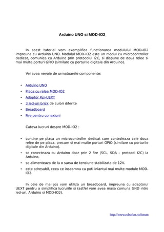 Arduino releemodio2 | PDF