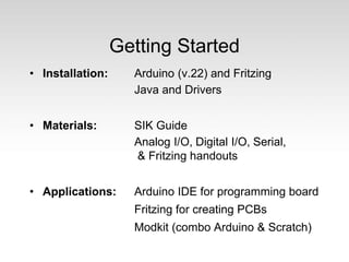 ArduinoSectionI-slides.ppt | Computer Peripherals | Computing