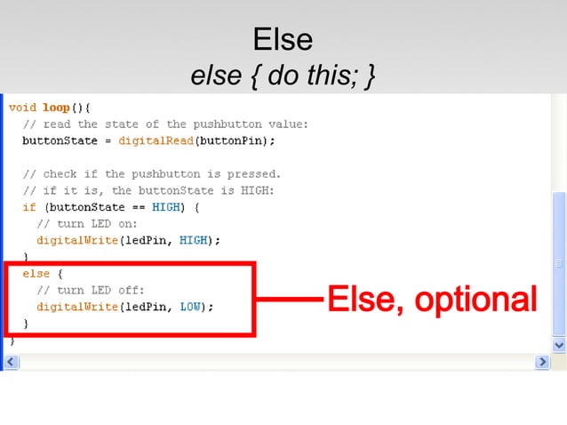 Arduino Section Programming Slides Ppt 