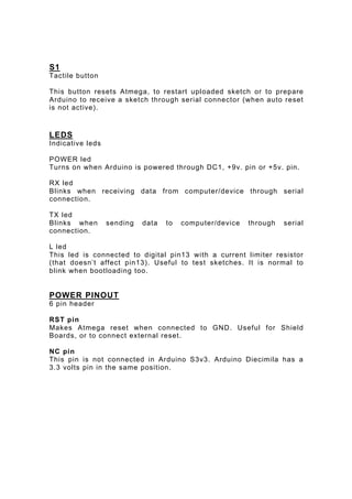 Arduino severinomanual2 | PDF