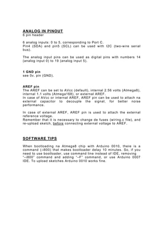 Arduino severinomanual2 | PDF