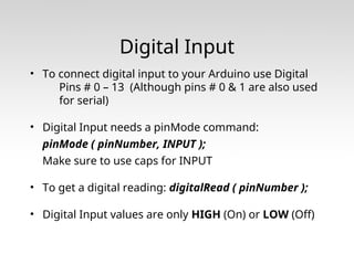 arduino Simon power point presentation.ppt