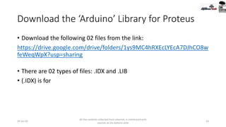 Arduino Simulation_Basic_Day-2 (Proteus) | PPTX