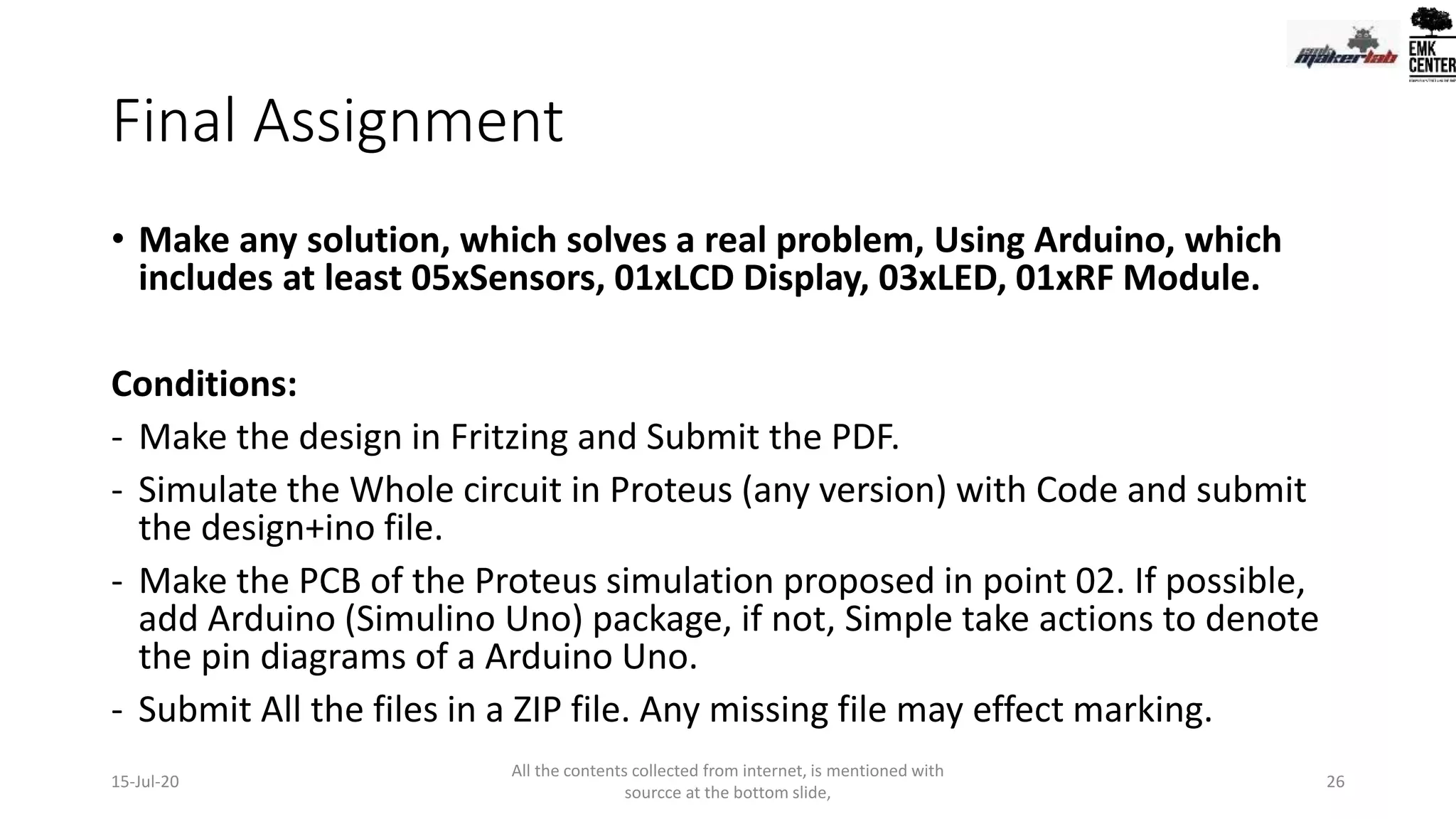 Arduino Simulationbasicday 3 Tinkercadproteus Pcb Pptx
