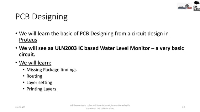 Arduino Simulationbasicday 3 Tinkercadproteus Pcb Ppt 9675