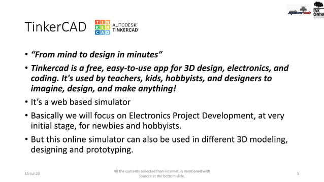 Arduino Simulationbasicday 3 Tinkercadproteus Pcb Pptx Technology And Computing