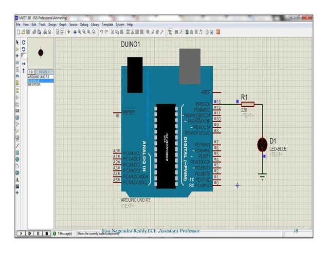 Arduino simulation procedure | PPT