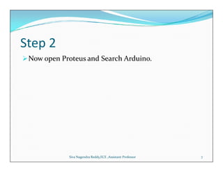 Arduino simulation procedure | PPT