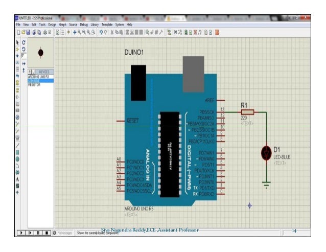 Arduino simulation procedure