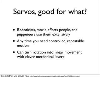 Arduino spooky projects_class3 | PPT