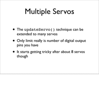 Arduino spooky projects_class3 | PPT