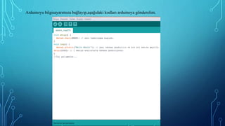 Arduino sunum1 | PPTX