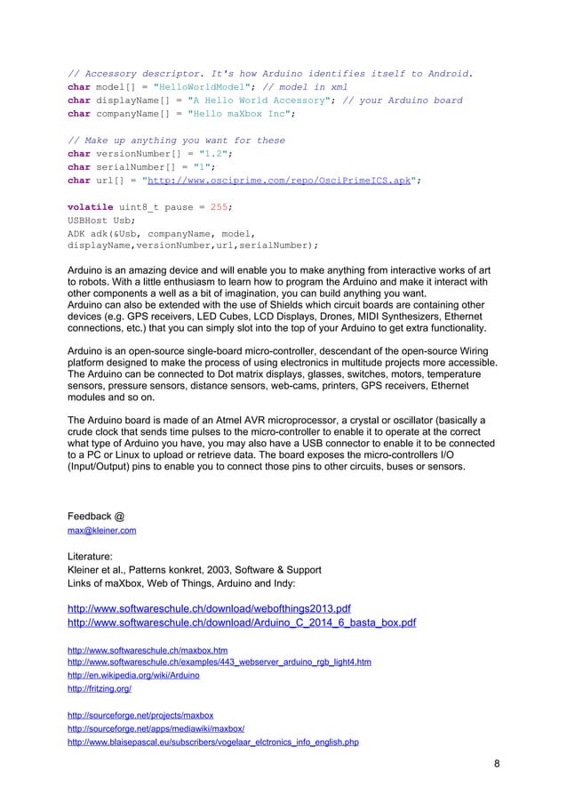 Arduino Teaching Program | PDF