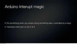 Arduino talk by Toon Nelissen | PDF | Internet of Things | Internet