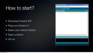 Arduino talk by Toon Nelissen | PDF