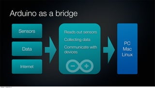 Arduino talk by Toon Nelissen | PDF