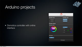Arduino talk by Toon Nelissen | PDF