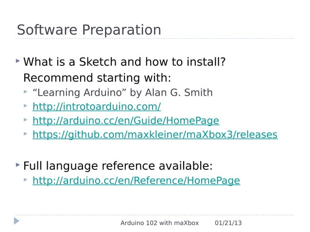 Arduino training program | PDF