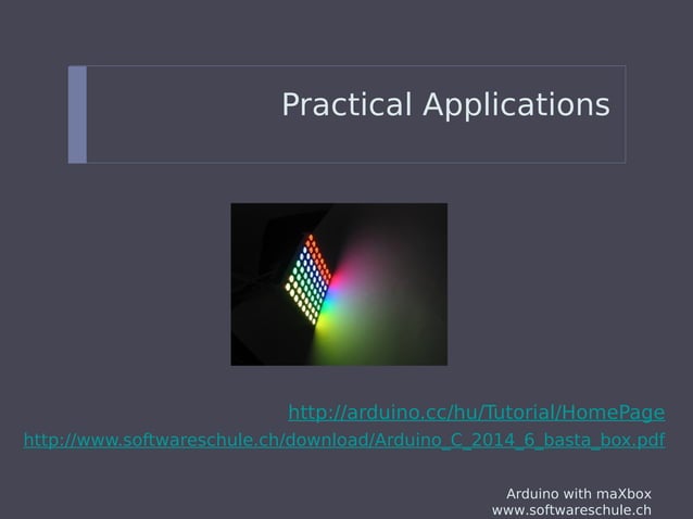 Arduino training program | PDF