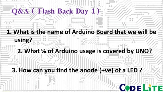 Arduino training day 2 | PPT