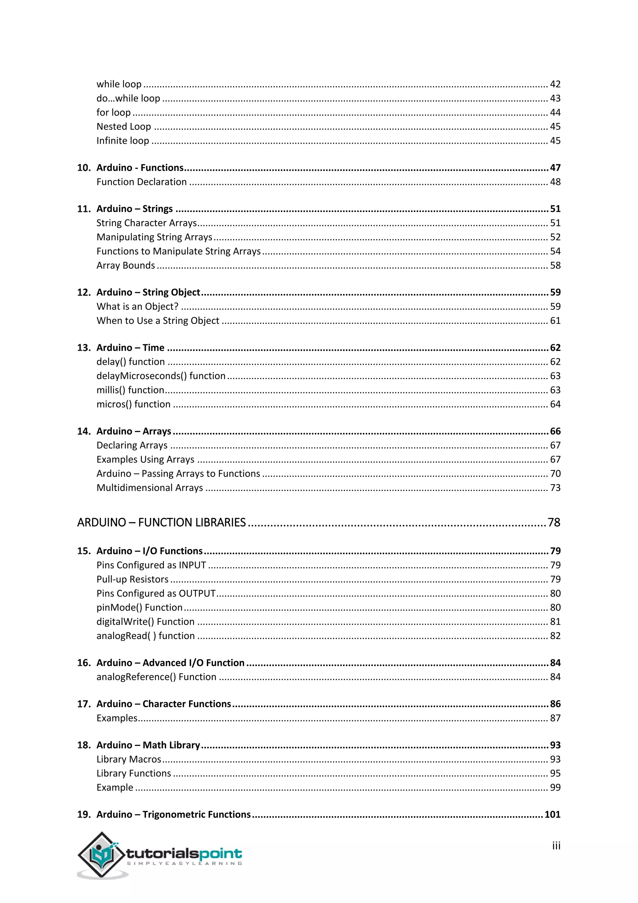 Arduino tutorial | PDF
