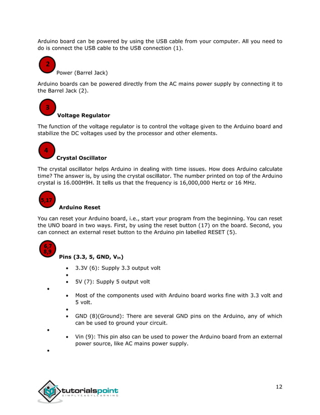 Arduino tutorial | PDF