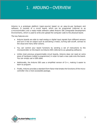 Arduino tutorial | PDF