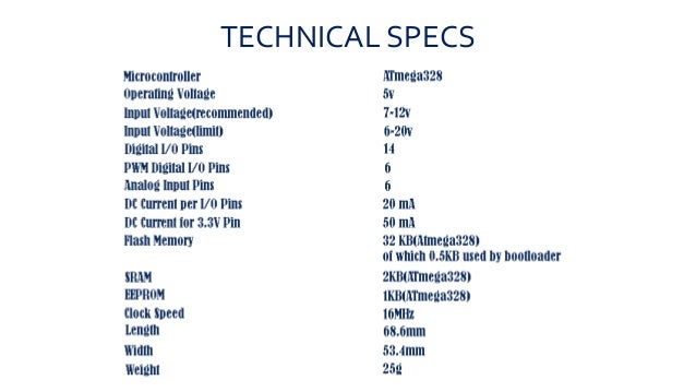 Arduino uno rev 3 datasheet - projectgasm