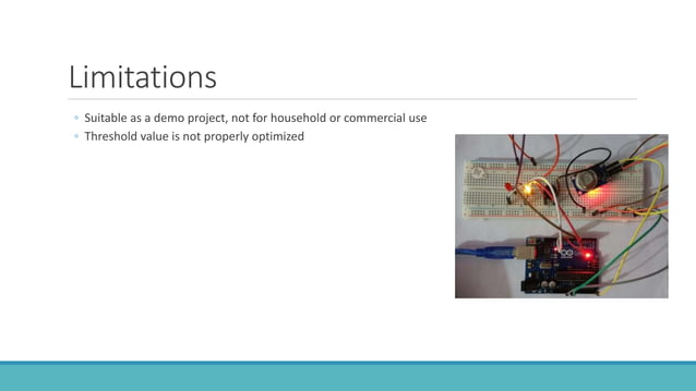 Arduino UNO Gas & Smoke Detection - Embedded Systems | PPT
